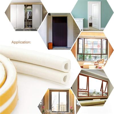 China Self Adhesive Insulation Noise Blocking Epdm Foam Rubber Weather Stripping for sale