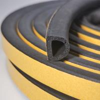 China Self Adhesive EPDM Weather Stripping Door Seal Strip For Doors Frame And Windows Gaps for sale