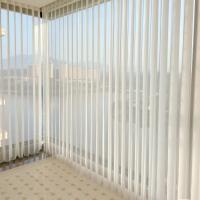 China 89mm Fabric Blackout Curtain Blinds Polyester Material For Hotel Hospital for sale