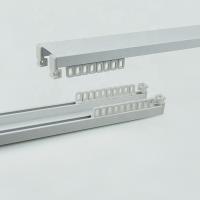 China Aluminum Ceiling Mount Silent Curtain Track For Home Decoration OEM for sale
