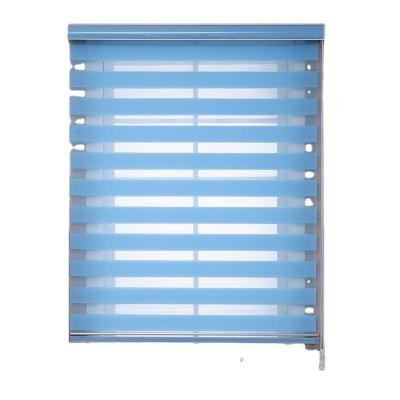 China Waterproof Roller Zebra Blinds , Horizontal Roller Shades For Living Room for sale