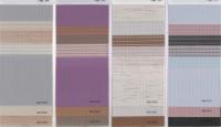 China Waterproof Roller Zebra Blinds , Horizontal Roller Shades For Living Room for sale