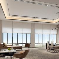 China White Color Blackout Roller Window Blinds Waterproof For Kitchen 1.8M Width for sale