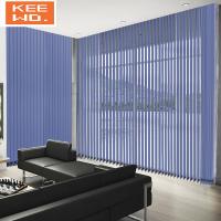 China Manual Exterior PVC Vertical Blinds For Doors Breathable Modern Style for sale