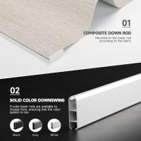 China Electric Intelligent Window Blinds Luxury Cordless For Kitchen Office for sale