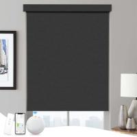 China automatic Motorized Curtain Blinds , blackout sunshade roller shades for sale