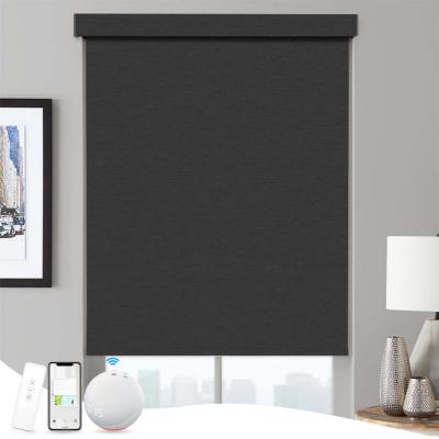 China automatic Motorized Curtain Blinds , blackout sunshade roller shades for sale