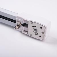 China Custom shape aluminium hospital motorised curtain track for sale