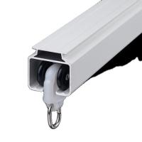 China Custom Hotel Curtain Rod Track Aluminum Alloy Material For Decorative for sale