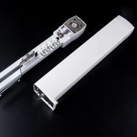 China Heavy Duty Electric Silent Curtain Track Automatic Ripple Fold For Home for sale