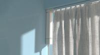 China Project Engineering Tuya Wireless Motor Aluminum Corrugated Folding Electric Curtain Track for sale