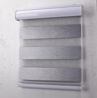 China Motorized Polyester Zebra Blind Curtain Waterproof For Home Office for sale