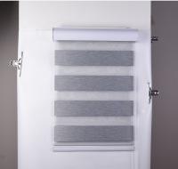 China Motorized Polyester Zebra Blind Curtain Waterproof For Home Office for sale