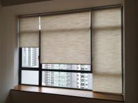 China Luxury Roller Hotel Type Curtains Electric Motorized For French Window for sale