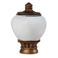 China Elegant Heavy Duty Long Curtain Rod Brackets With Round Finials for sale