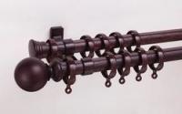 China Australia 29mm Wood Products Resin Back Drop Carved Plastic Hardware Pelmet Curtain Pole Aluminum for sale
