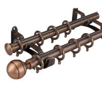 China Electroplating Bronze Curtain Pipe Rod Stainless Steel Material For Home Decoration for sale