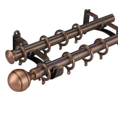 China Electroplating Bronze Curtain Pipe Rod Stainless Steel Material For Home Decoration for sale