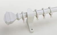 China Wall Mount 28mm Aluminum Pipe Double Curtain Rod Holder Image Curtain for sale