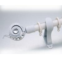 China Stainless Steel 28mm Curtain Rods Durable For Home Decoration for sale