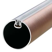 China Stainless Steel 28mm Curtain Rods Durable For Home Decoration for sale