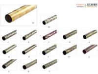 China 17 years China factory wholesale metal twist curtain rods in curtain poles tracks accessories for sale