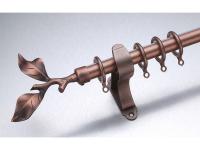 China Kenya curtain rod stain round end cap 72