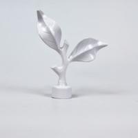 China Gold Sliver Curtain Rod End Cap Curtain Accessories for sale