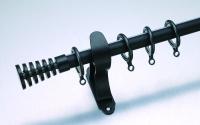 China Single Double Curtain Pipe Rod Steel Material Modern Style For Home for sale