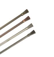 China Single Double Curtain Pipe Rod Steel Material Modern Style For Home for sale