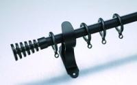 China Single Double Curtain Pipe Rod Steel Material Modern Style For Home for sale