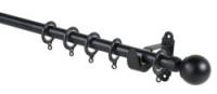 China Aluminum Alloy Metal Curtain Rod Sets For Home Window Decoration for sale