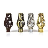 China Crown Shape Curtain Rod Head Crystal Material Durable For Decoration for sale