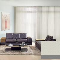 China Decorative Fabric Window Vertical Blinds Waterproof Anti Static for sale