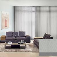 China Decorative Fabric Window Vertical Blinds Waterproof Anti Static for sale