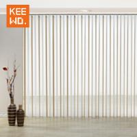 China Sheer Fabric Window Vertical Blinds With Minimalist Modern Style for sale