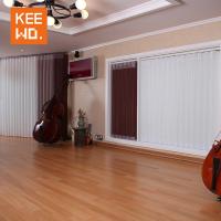 China Sheer Fabric Window Vertical Blinds With Minimalist Modern Style for sale