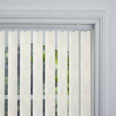 China Luxury 89mm 127mm Window Vertical Blinds Manual Fabric Material for sale