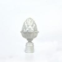 China 19mm Window Curtain Rod Accessories With Gold Sliver Bronze Copper Color for sale