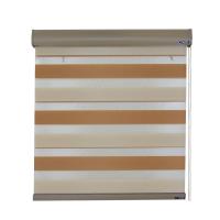 China Double Layer Manual Intelligent Window Blinds Fabric Material For Indoor for sale