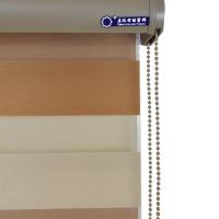 China Double Layer Manual Intelligent Window Blinds Fabric Material For Indoor for sale
