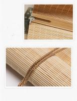 China Sunshade Hotel Type Curtains , Balcony Bamboo Blinds For Tea Room Study Office Hotel for sale