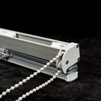 China Flat Plate Office Window Drapes , Manual Control Aluminum Venetian Blind for sale