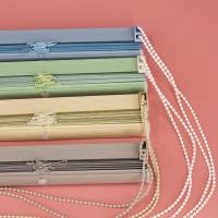 China Flat Plate Office Window Drapes , Manual Control Aluminum Venetian Blind for sale