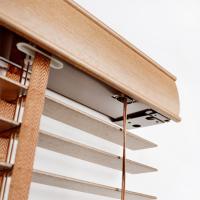 China Decorative Interior Hotel Type Curtains , Waterproof Outdoor Bamboo Blinds for sale