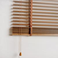 China Decorative Interior Hotel Type Curtains , Waterproof Outdoor Bamboo Blinds for sale