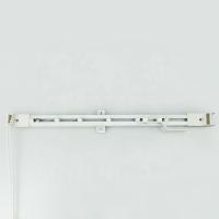 China manual sliding runners carriers curtain track snake wave curtain ripple fold curtain track for sale