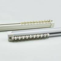 China wholesale curtain rod price 6m length white aluminum metal curtain rods and rails from foshan factory for sale