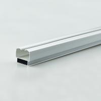 China wholesale curtain rod price 6m length white aluminum metal curtain rods and rails from foshan factory for sale