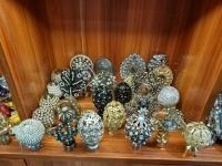 China Factory directly wholesale 16/19mm 28mm metal crystal curtain rod accessories for sale